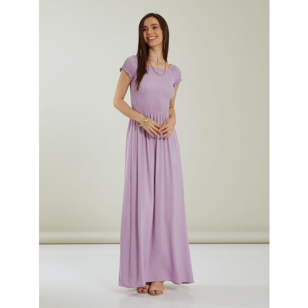 Φόρεμα με ακάλυπτους ώμους σε λιλά, 9,99€ | Celestino