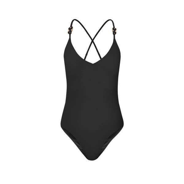 Cross Back One Piece Swimsuit In Black 24 99€ Celestino